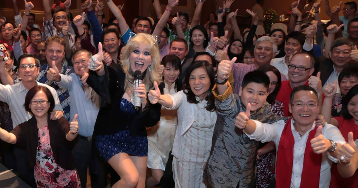 Female Emcee Singapore | Singapore Emcee Donna Daniels | Show Host ...